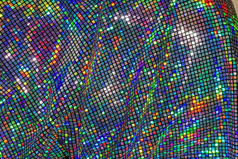 Sequins Shimmer in Different Colors Fabric Stock Photo - Image of gloss ...