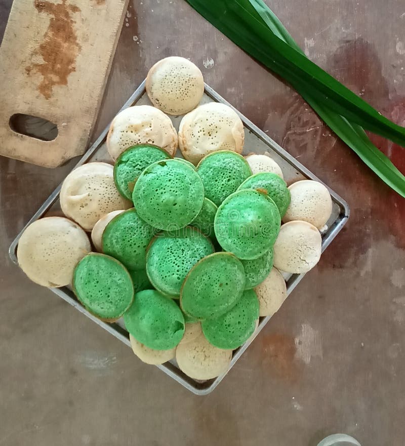 Serabi a Tradicional Dish from Indonesia Stock Photo - Image of dessert ...