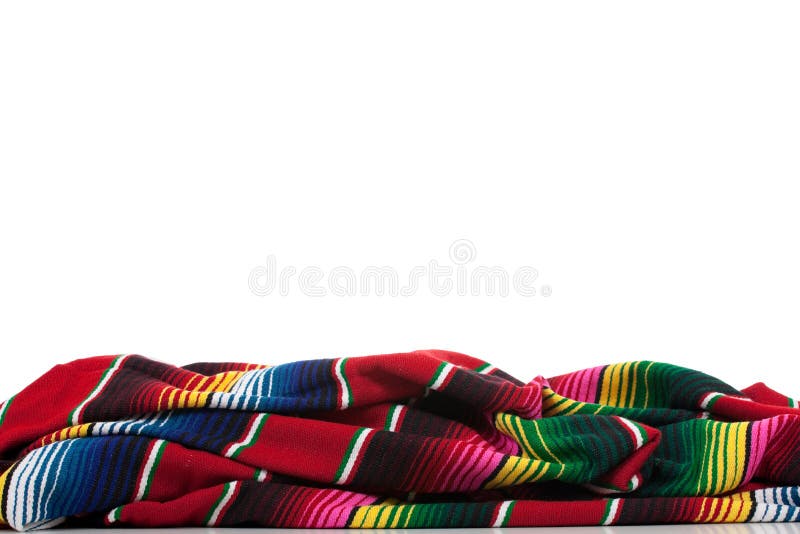 Serape As a Border with Copy Space Stock Image - Image of white ...