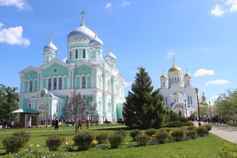 Seraphim of Sarov in the Holy Trinity Seraphim-Diveevo Monastery in ...