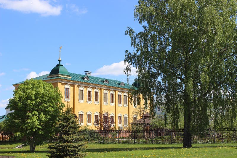 Seraphim of Sarov in the Holy Trinity Seraphim-Diveevo Monastery in ...