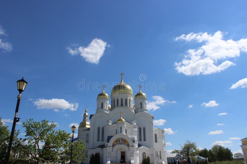 Seraphim of Sarov in the Holy Trinity Seraphim-Diveevo Monastery in ...