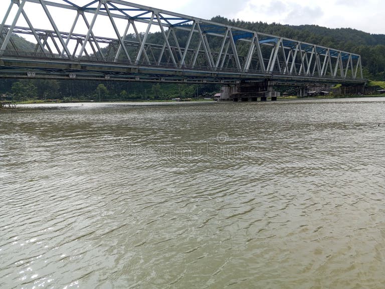 Serayu River, One of the Big and Beautiful Rivers in Central Java ...