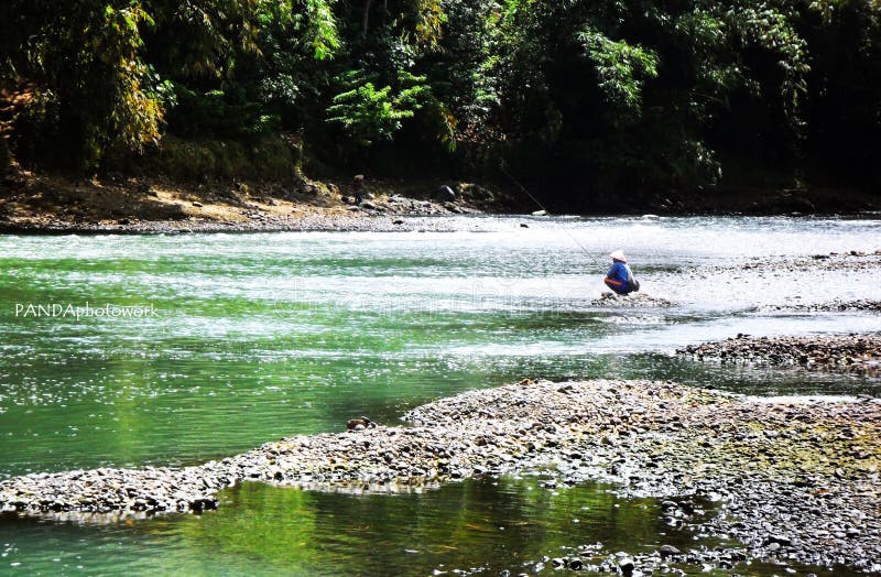Serayu River - the Power of Central Java Stock Image - Image of power ...