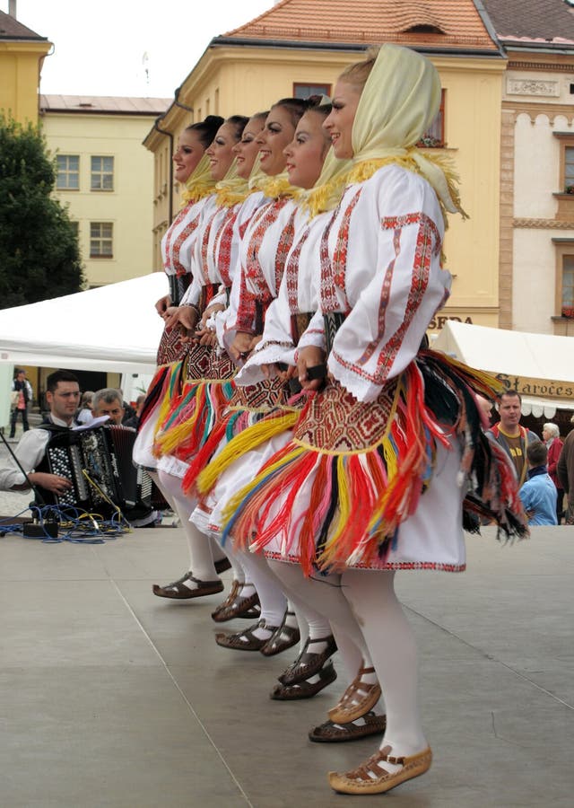 Serbian folklore editorial photography. Image of wear - 10169717