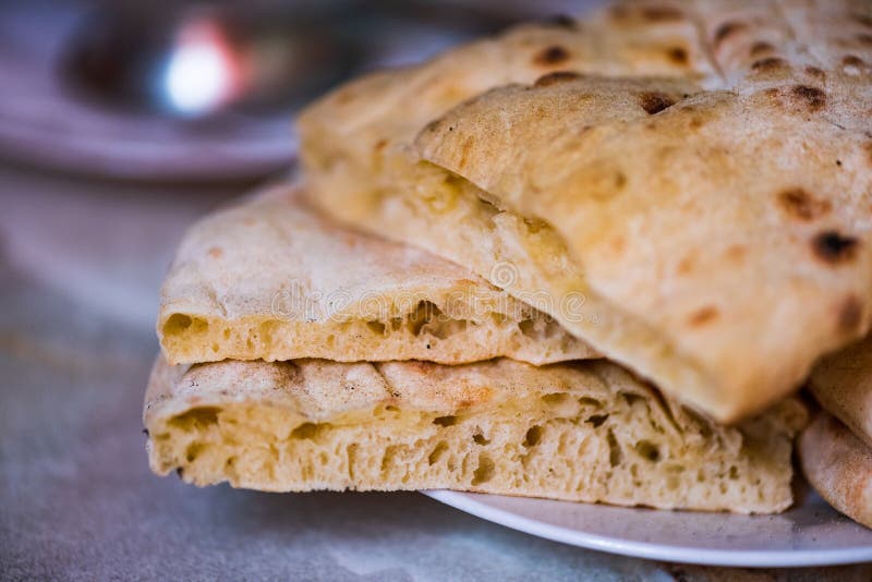 Serbian Lepinje bread stock photo. Image of delicious - 200478210