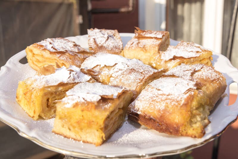 Serbian pumpkin pie stock photo. Image of vanilla, fresh - 82306550