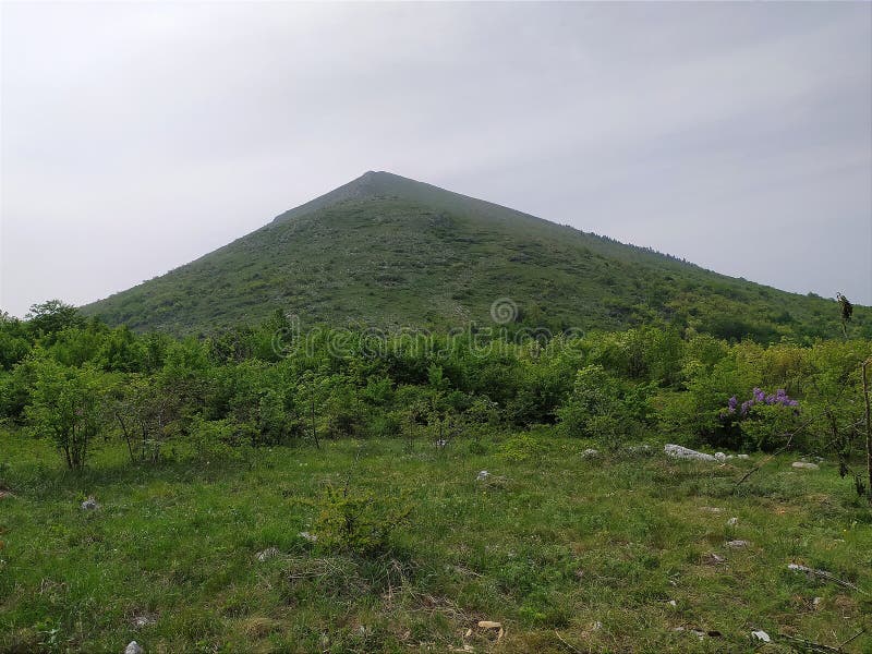 Serbian Pyramid Rtanj stock photo. Image of rtanj, serbian - 262380620