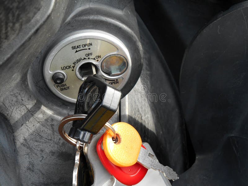 Motorcycle Ignition Key Switch. Designed with Safety Features ...