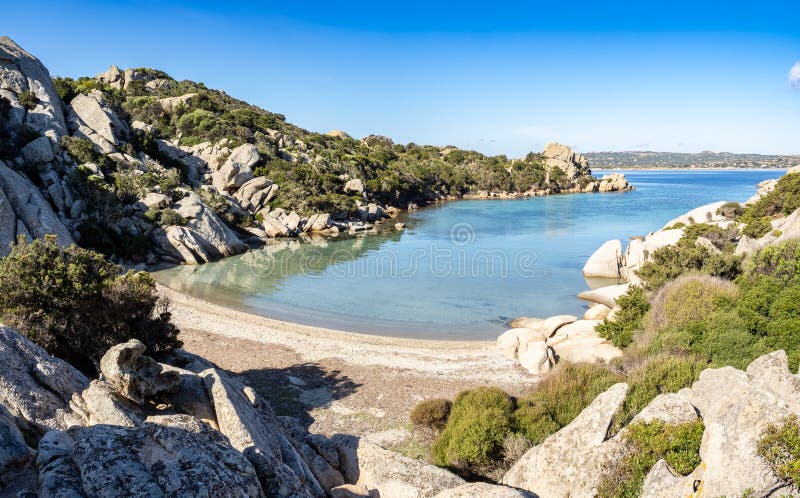 Serena Beach in Caprera Island, Italy Stock Image - Image of sardinia ...
