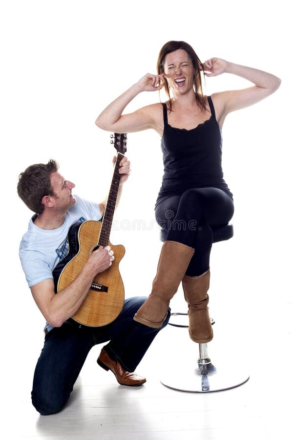 Boy Serenading To Girl Stock Photos - Free & Royalty-Free Stock Photos ...