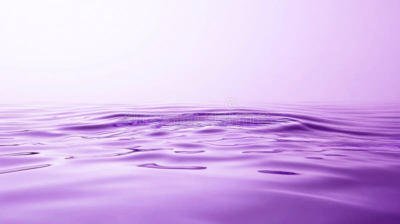 A Serene Abstract Purple Background Featuring Calming Water Ripples and ...