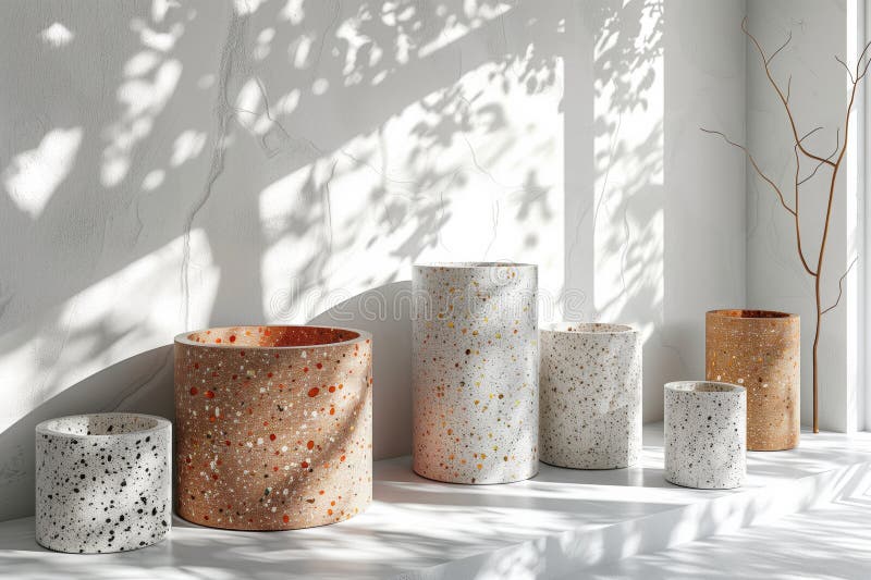 Serene Aesthetically Pleasing Interior, Adorned with Colorful ...