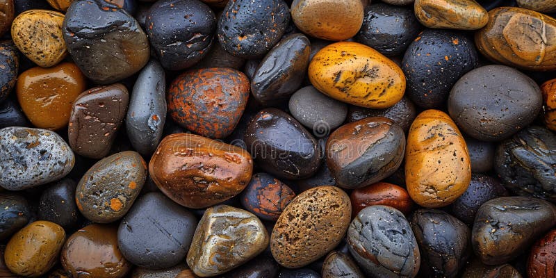 Pebbles stock illustration. Illustration of meditation - 319658523