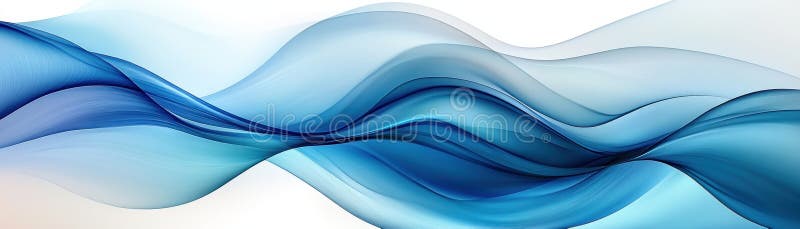 Abstract Blue Wave Background Serene Aqua-Toned Abstract Waves Gently ...