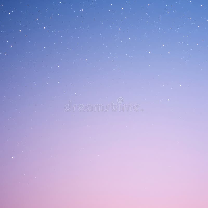 A Serene Background of Soft, Faint Stars on a Gradient Canvas Stock ...
