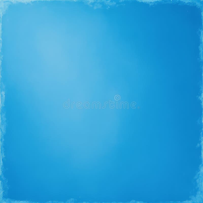 Serene Blue Gradient with a Subtle Textured Edge Evokes Calm and ...