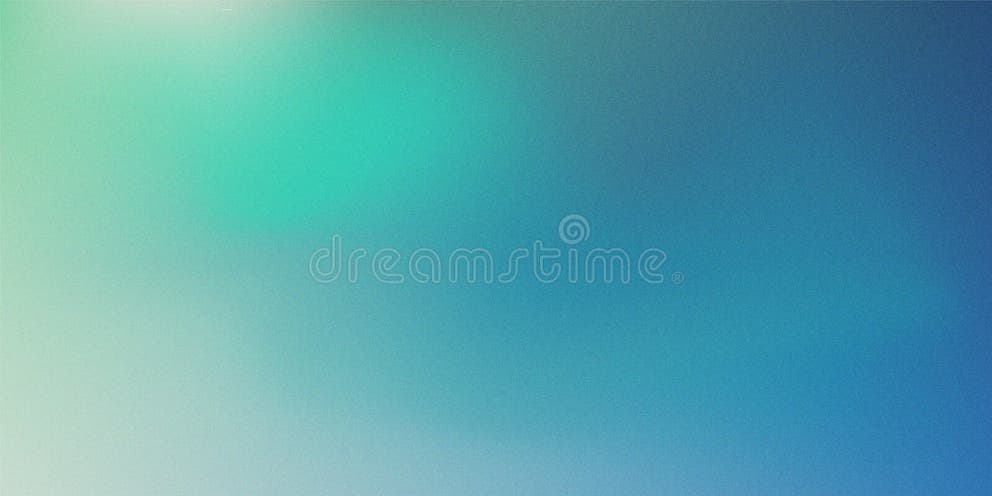 Serene Blue and Teal Gradient with Subtle Grainy Texture Abstract ...