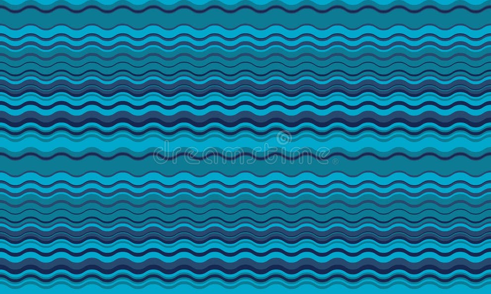 Serene Blue Wavy Stripes Pattern. Perfect for Website Backgrounds ...