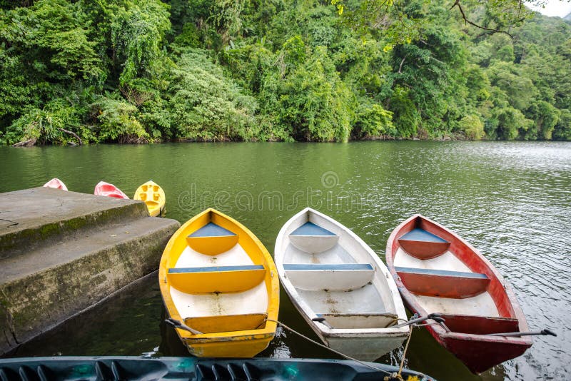 Serene Bulusan Lake at Sorsogon, Philippines Stock Image - Image of ...
