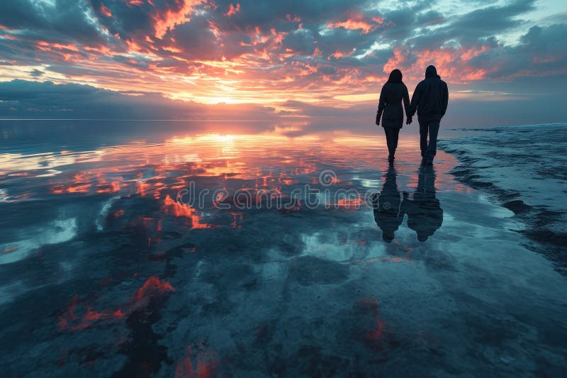 A Serene Canvas Where the Main Focus is on the Minimalist ...