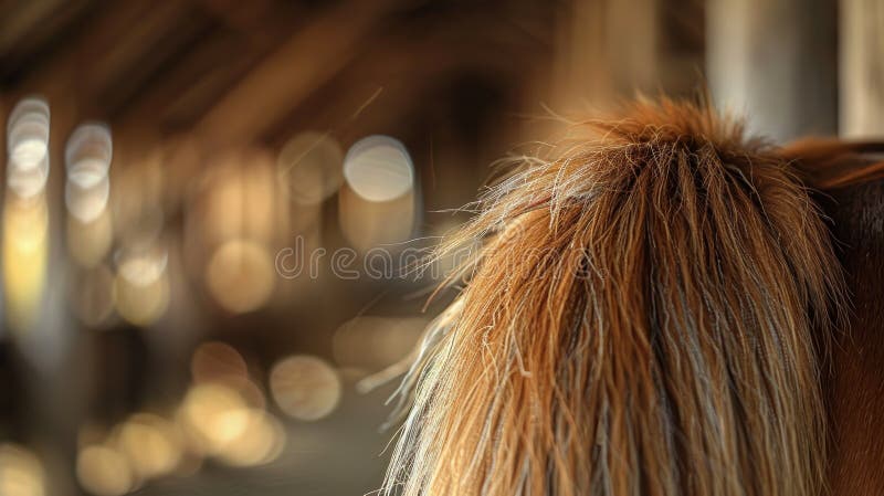 Serene Countryside Horse Stable Blurred Light Quiet Farm Textures Stock ...