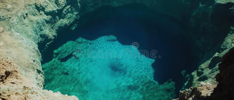Serene Crater Lake Deep Blue Water Volcanic Setting Stock Photos - Free & Royalty-Free Stock ...