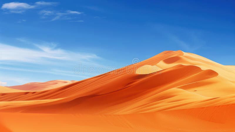 Serene Desert Landscape for World Environment Day Backdrop Stock ...