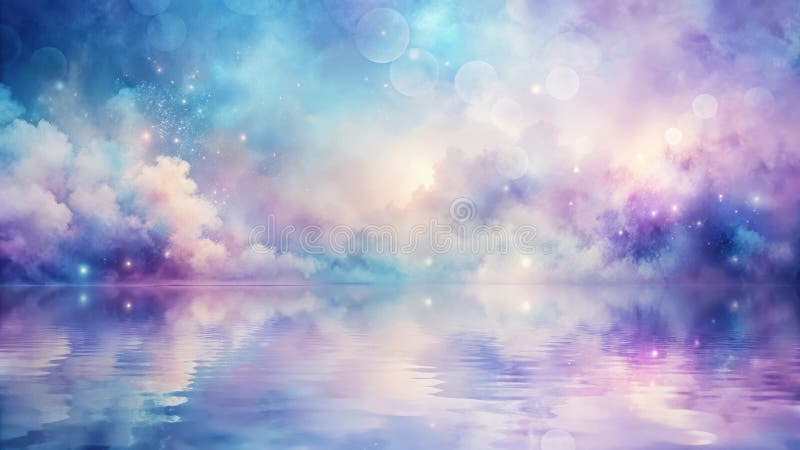Serene Dreamscape a Celestial Reflection on Tranquil Waters, Embracing ...