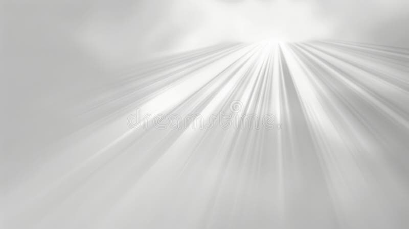 Heavenly Light Rays Shining through Clouds, Generative AI Stock Image ...