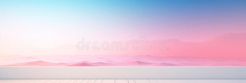 Serene Gradient Background Featuring Soft Pastel Colors, Producing a ...