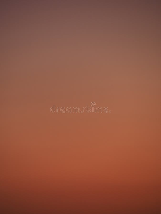 Serene Gradient Sky at Twilight Orange Hue Stock Photo - Image of ...