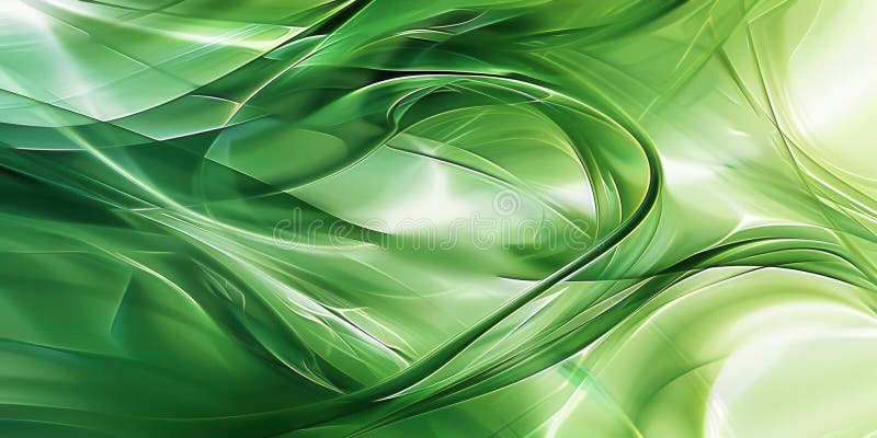 Serene Greenery. a Soothing and Calming Abstract Background Stock Image ...