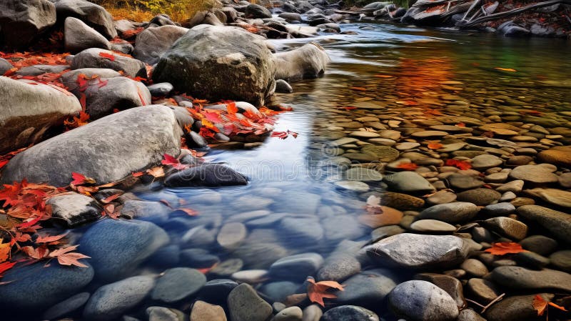 Award Winning Photography of Vivid Landscape Stream Scenes Stock ...