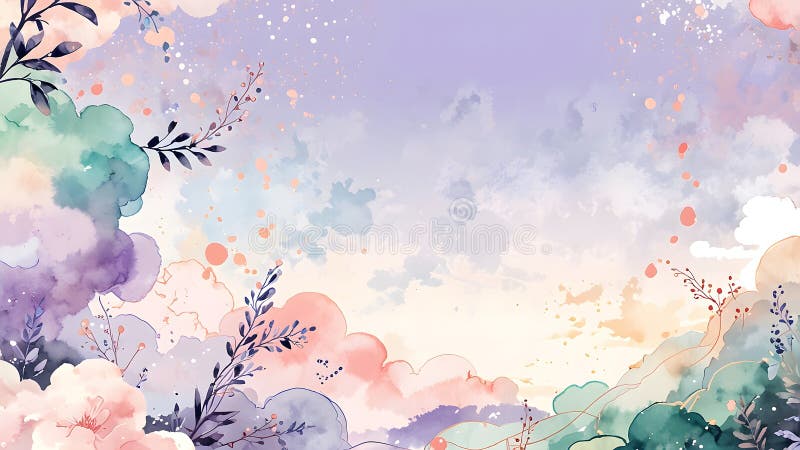 Serene Minimalist Backgrounds: Pastel Colors and Elegant Patterns Stock ...