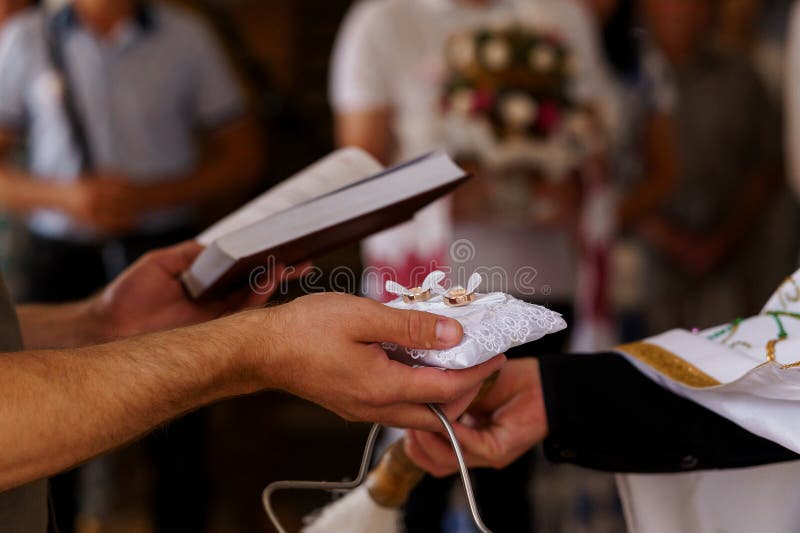 A Serene Moment during a Traditional Religious Ceremony with Sacred ...