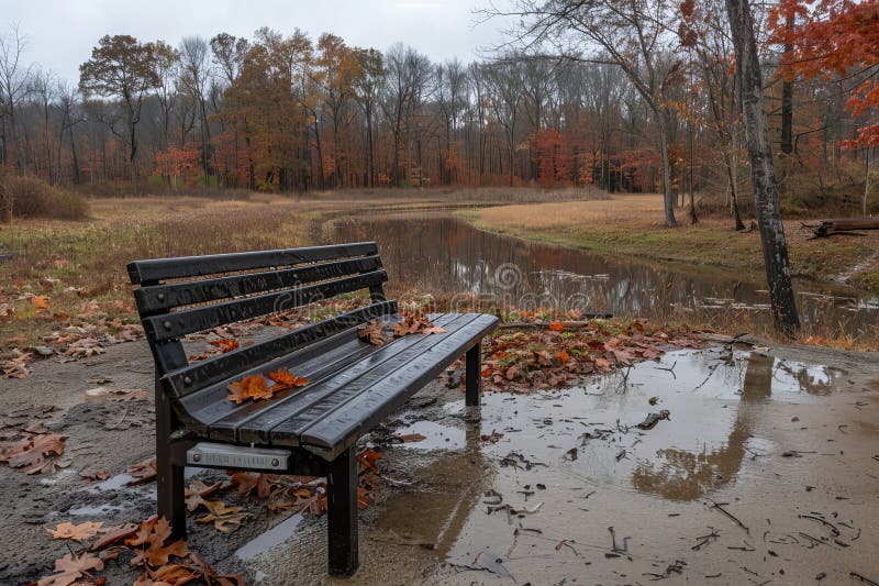 Serene Nature a Tranquil Space for Reflection and Relaxation Amidst ...