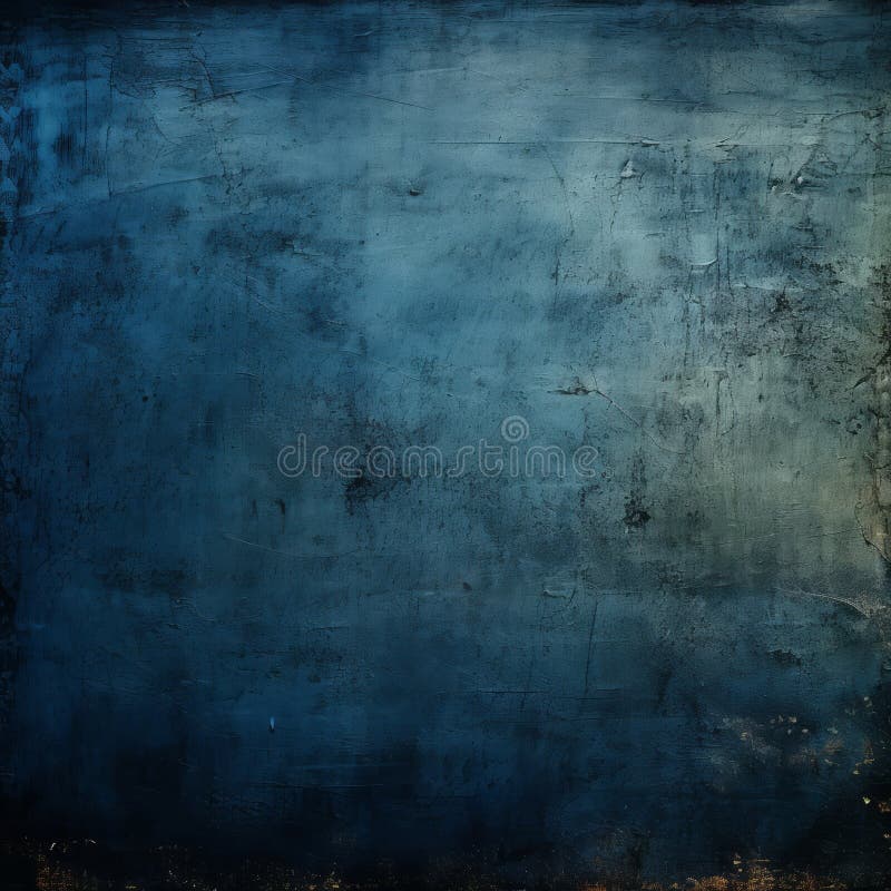 Serene Navy and Blue Background with Artistic Scratches and Marks ...
