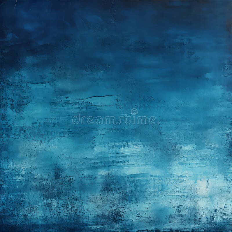 Serene Navy and Blue Background with Scratches and Marks, Generative AI ...