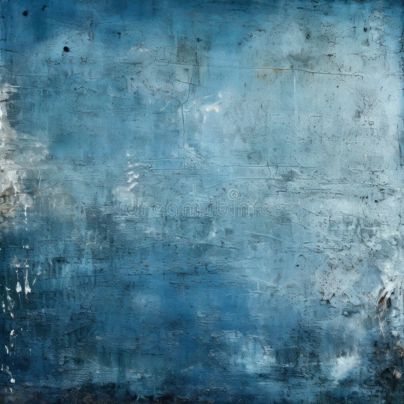 Serene Navy and Blue Background with Scratches and Marks, Generative AI ...