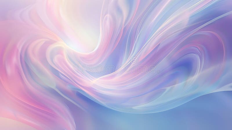 Serene Pastel Swirls - Abstract Patterns in Soft Colors with Calming ...