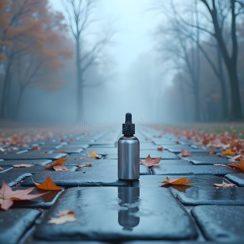 Serene Reflections: Polished Steel Surface with Hyper-Realistic Depth ...