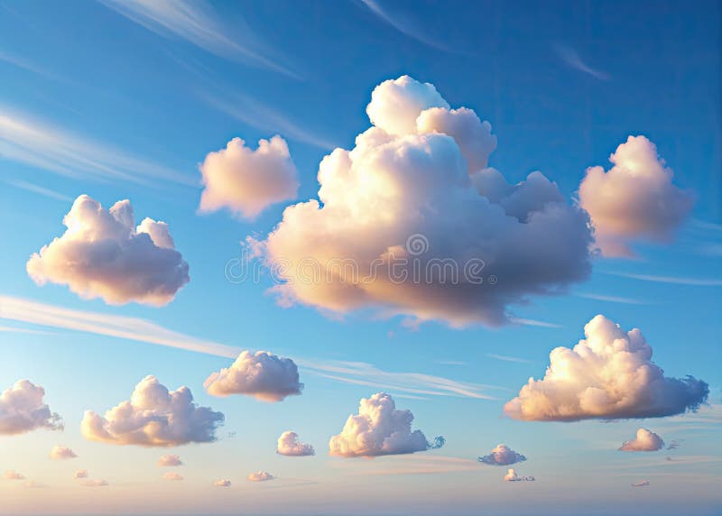 Serene Sky Animation Seamless Loop of Flowing Clouds for Minimalist ...