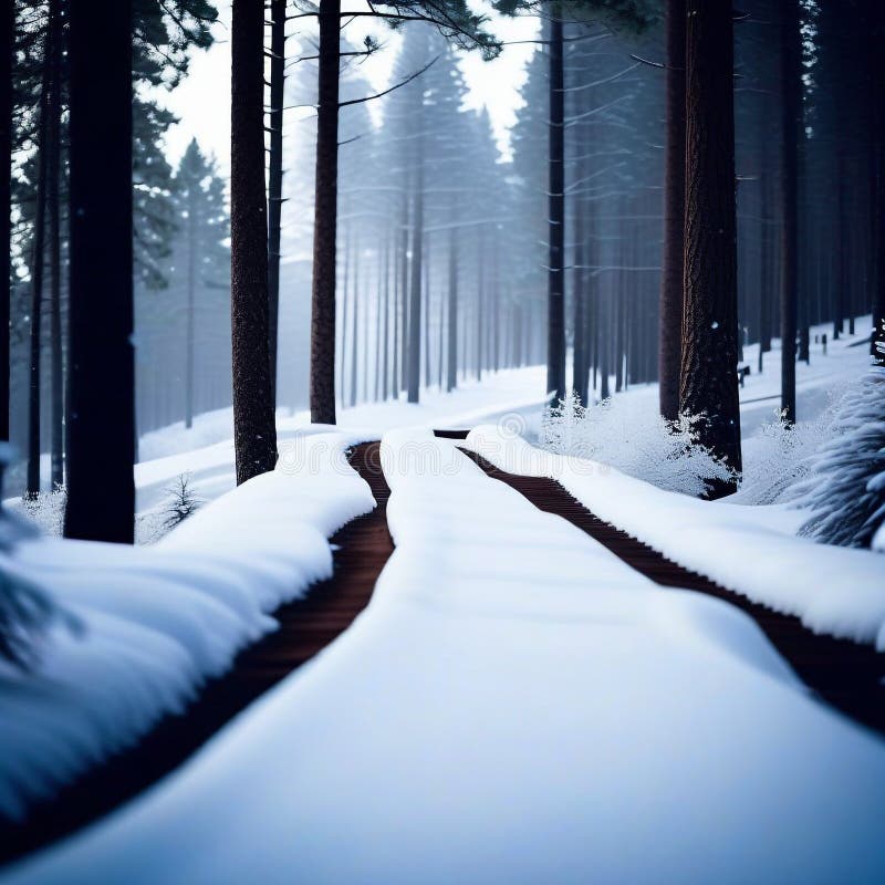 Winter Solace stock illustration. Illustration of backgrounds - 305053987