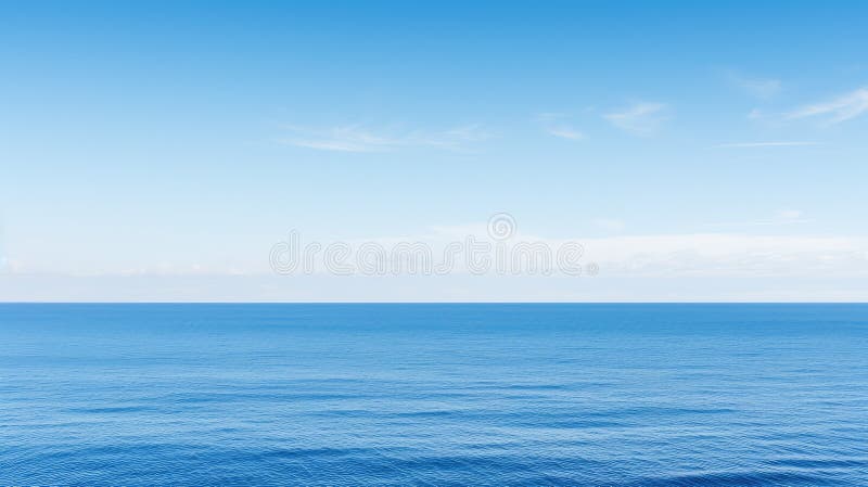 Serene solid blue stock illustration. Illustration of vastness - 375766290