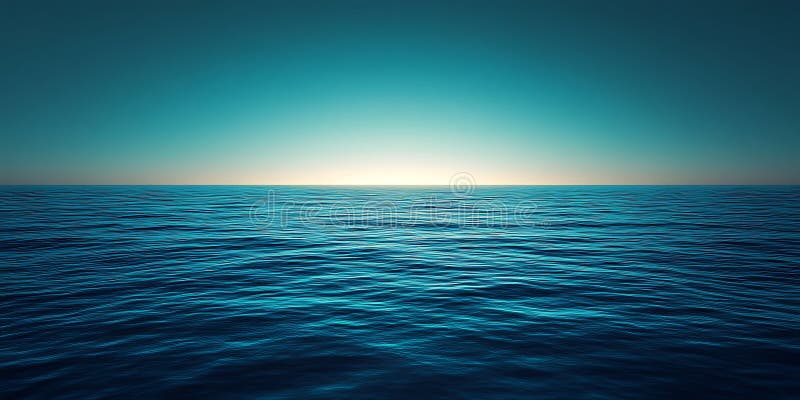 A Serene Space Where Shadows Dance in Harmony with Soft Blue Light and ...