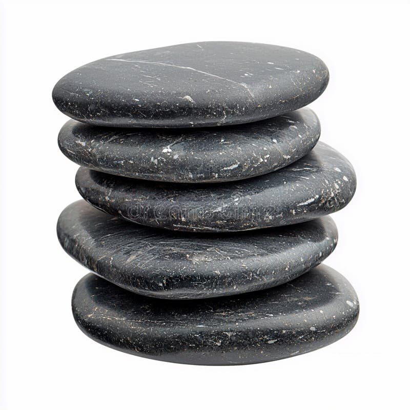 Stack of Zen Stones Calm Meditation Balance Wellness Spa Therapy ...