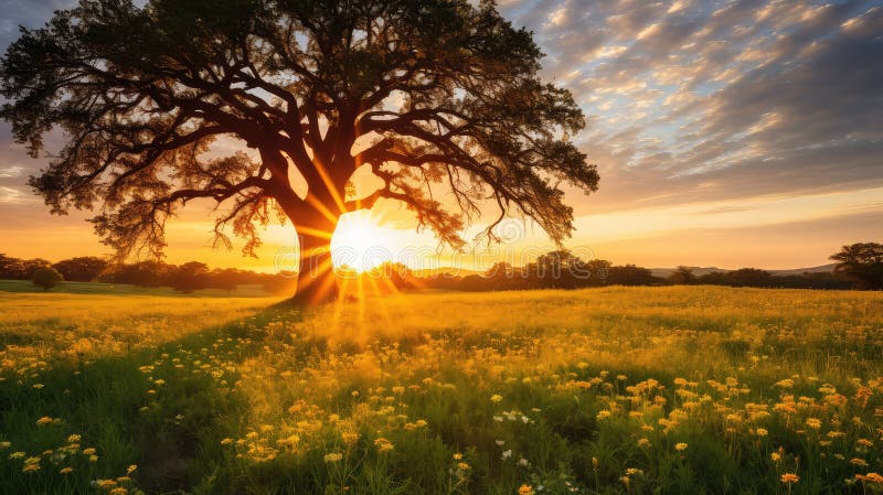 Serene starburst oval stock illustration. Illustration of colors ...