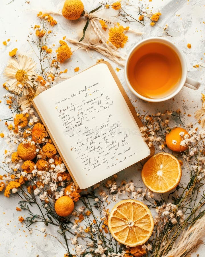 Enjoying a Warm Cup of Tea and a Good Book for Summer Wellness and ...