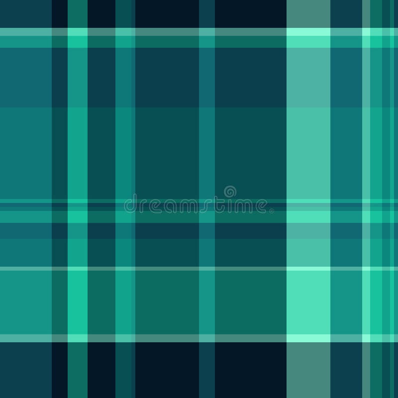 Serene Teal and Dark Green Plaid Pattern. Perfect for Backgrounds ...